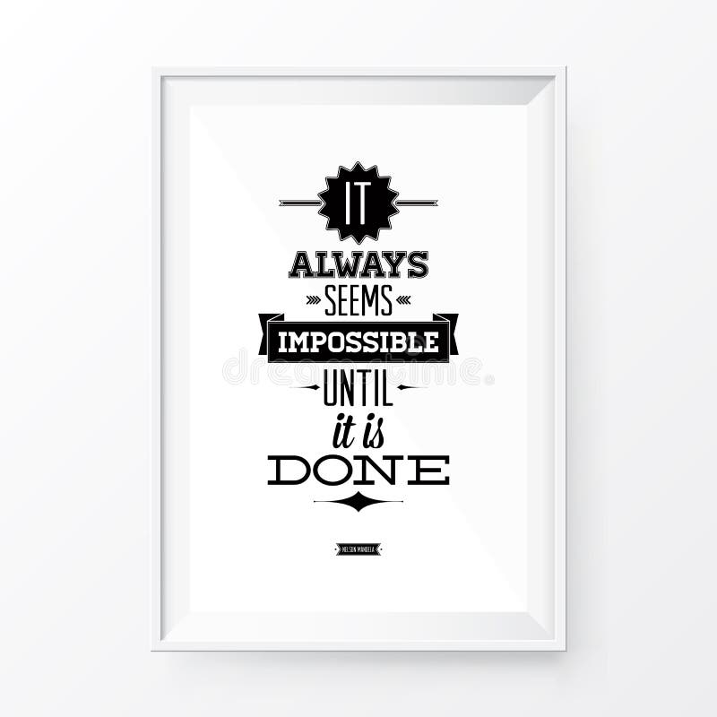 Quote Poster Frame stock vector. Illustration of branch - 88744009