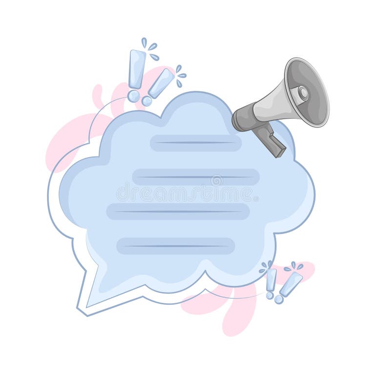 A Quote Bubble Often Used in Comics, Cartoons, or Graphic Design ...