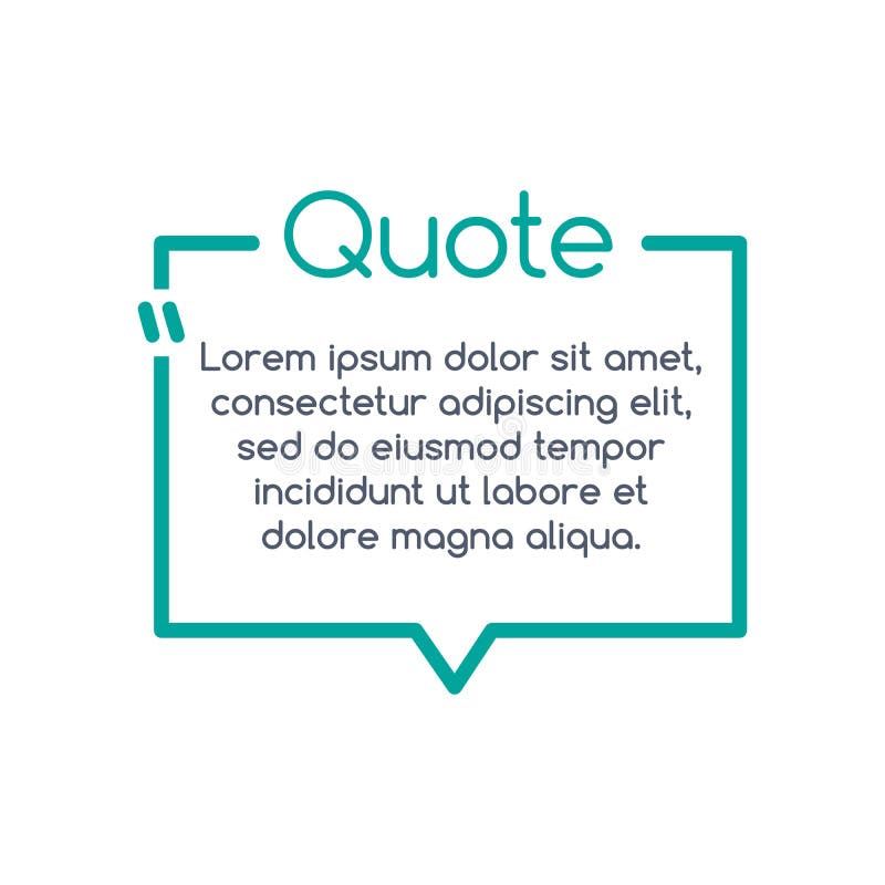 Quote Speech Bubble, Template, Text in Brackets, Citation Frame, Quote ... Quote Speech Bubble, Template, Text in Brackets, Citation Frame, Quote ...