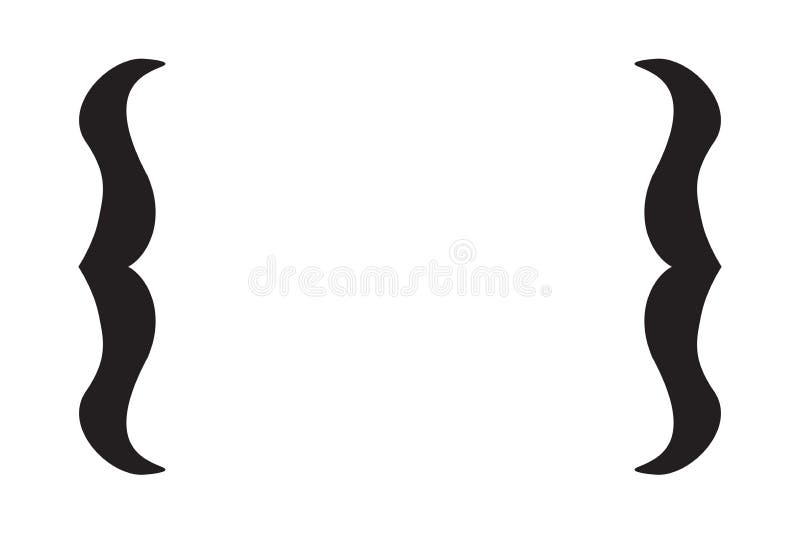 Quote Symbol. Bracket Icon on a White Background Stock Vector ...