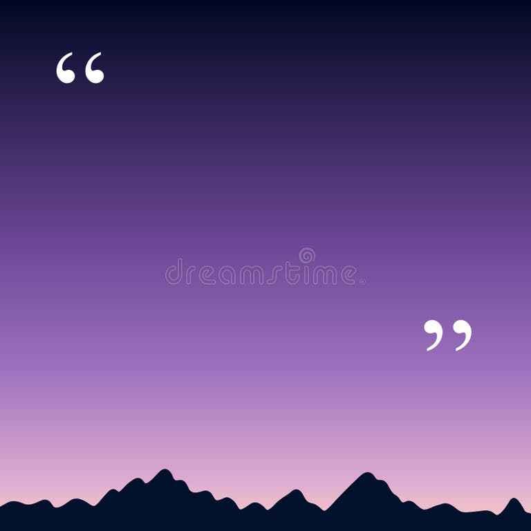 Quote Template Vector Copyspace Stock Vector - Illustration of ...