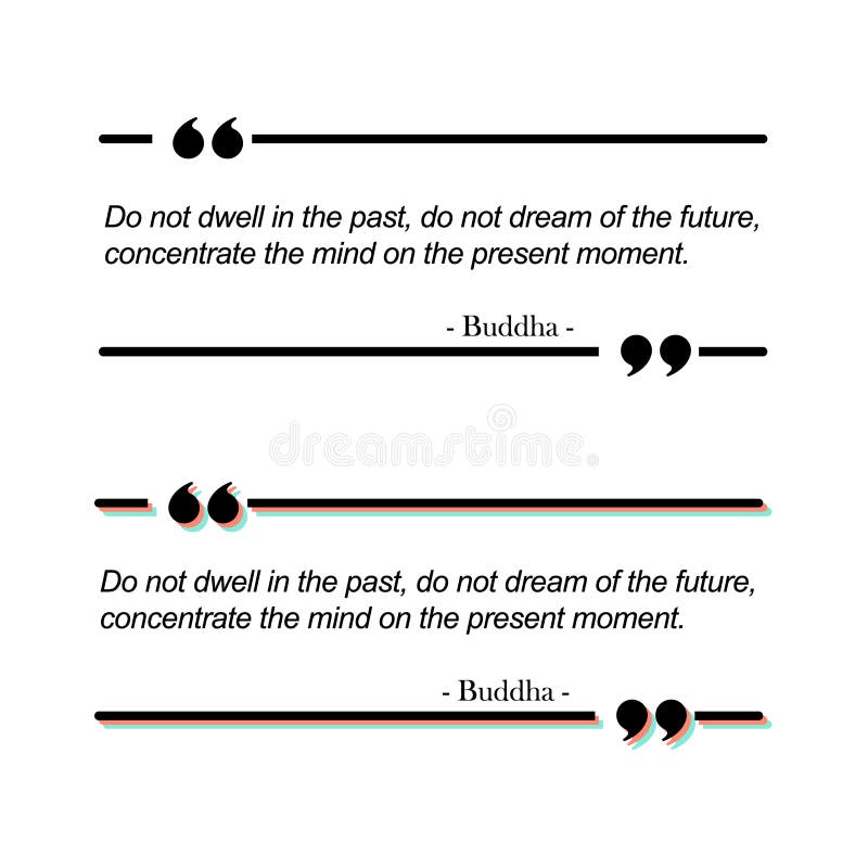 Quote Text Box Frame. Quotation Comment Speech Message Texting Template ...