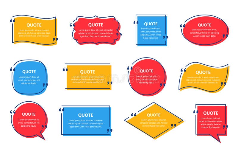 Quotations Frame Stock Illustrations – 263 Quotations Frame Stock ...