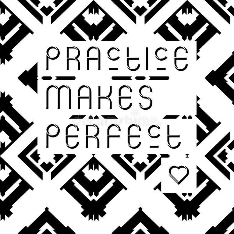 Practice Makes Perfect Stock Illustrations – 322 Practice Makes Perfect ...