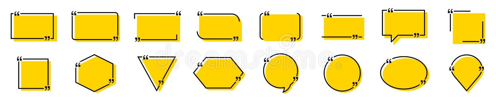 Citation Borders Stock Illustrations – 134 Citation Borders Stock ...