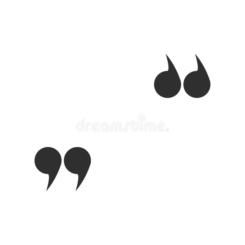 Quotes Abstract Background for Dialogue. Blockquote Chat Vector Stock ...