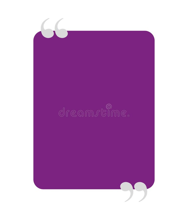 Quotes with Communication Frame Vector Design Stock Vector ...