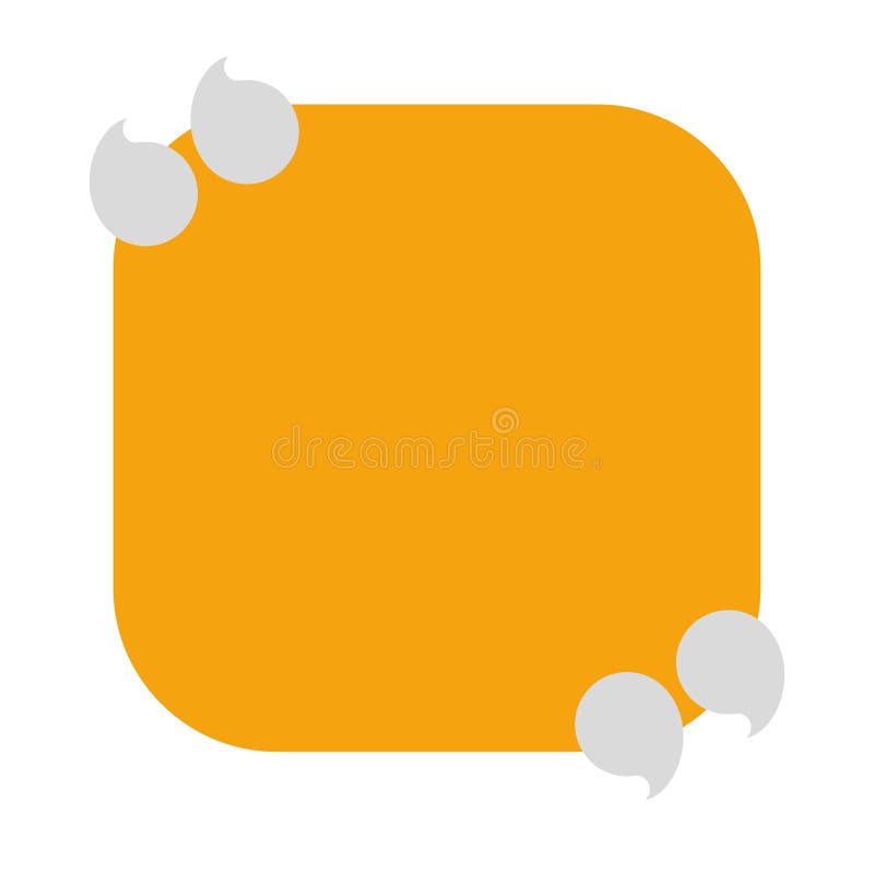 Quotes with Communication Frame Vector Design Stock Vector ...