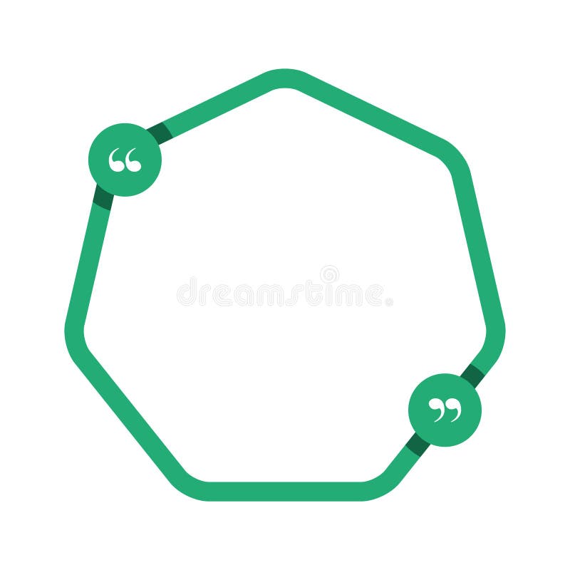 Quotes with Communication Frame Vector Design Stock Vector ...