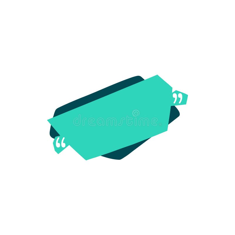 Quotes Frame. Quote Remark, Mention Quotations Frame and Callout Text ...