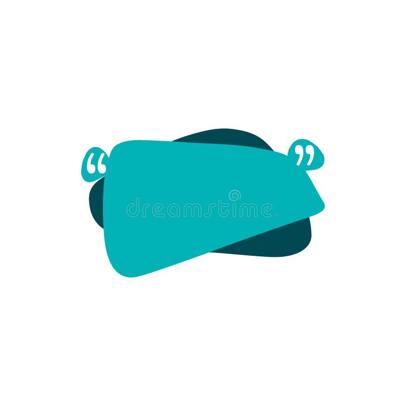 Quotes Frame. Quote Remark, Mention Quotations Frame and Callout Text ...