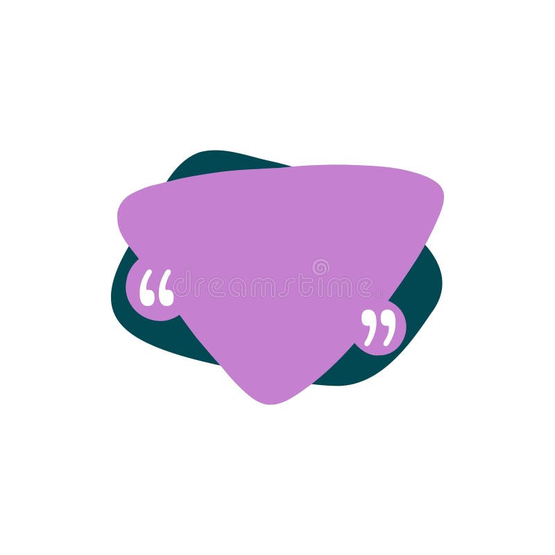 Quotes Frame. Quote Remark, Mention Quotations Frame and Callout Text ...