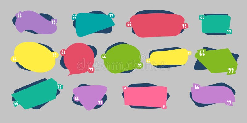 Quotations Box Frame Stock Illustrations – 205 Quotations Box Frame ...