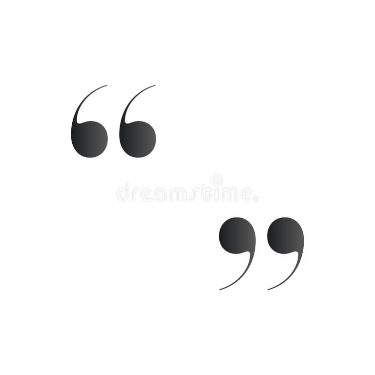 White Quotation Marks Stock Illustrations – 2,602 White Quotation Marks ...