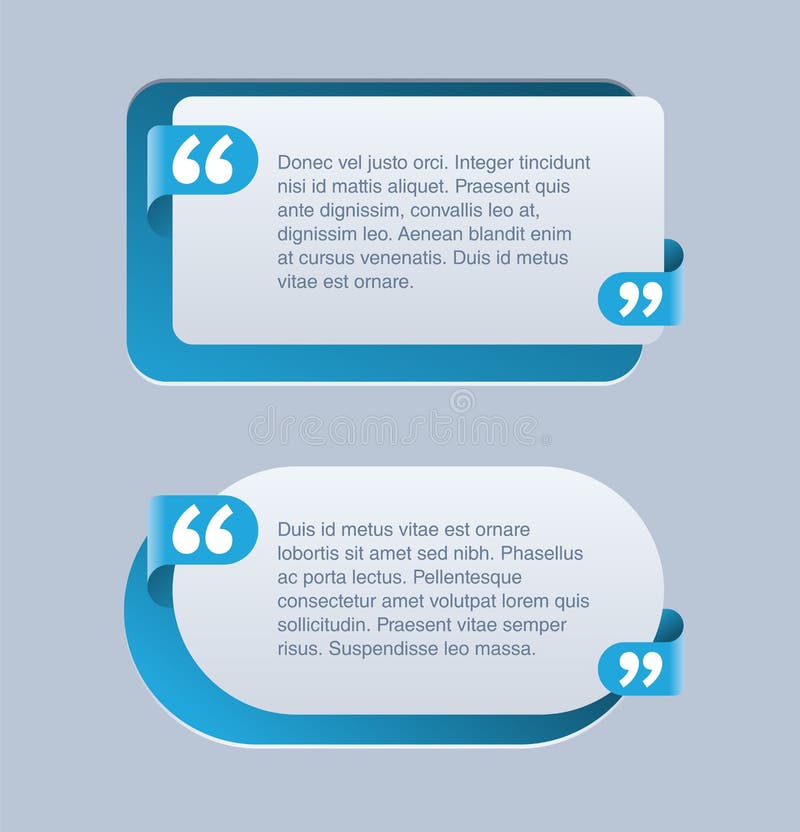 Quote Marks Rounded Vector Stock Illustrations – 16 Quote Marks Rounded ...