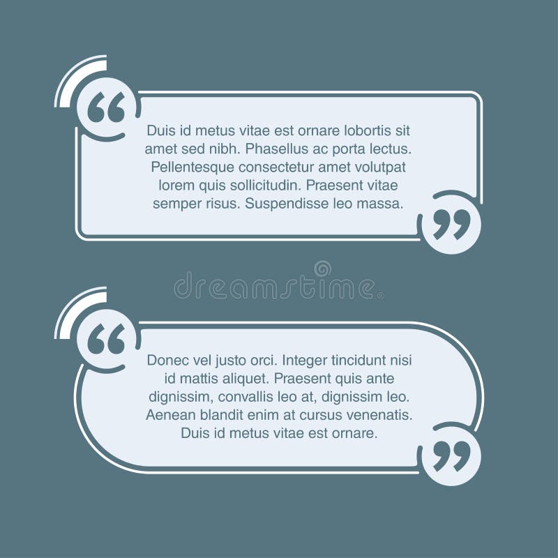 Quote Marks Rounded Vector Stock Illustrations – 16 Quote Marks Rounded ...