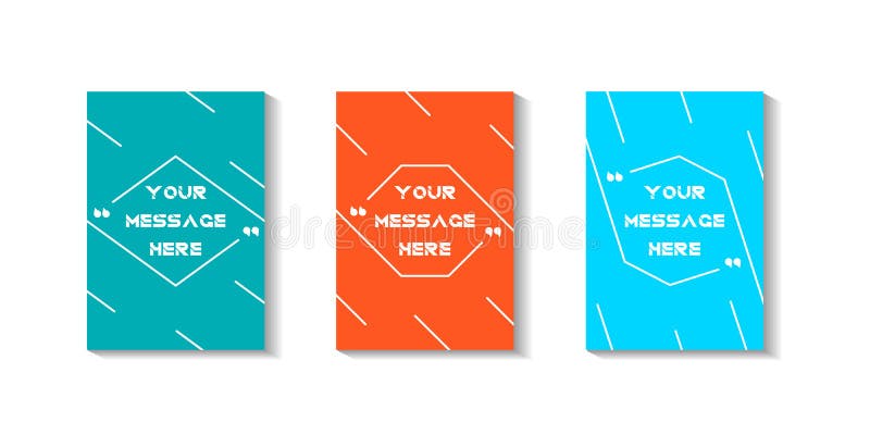 Quotes text box templates. editorial stock photo. Illustration of ...