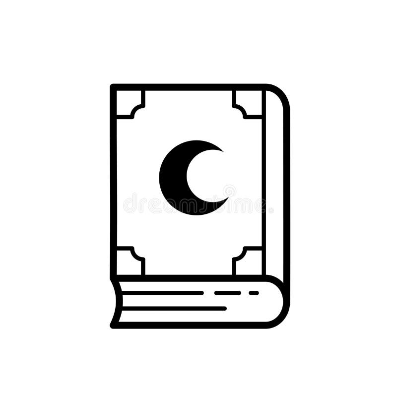 Quran - vector icon stock vector. Illustration of muslim - 355965609