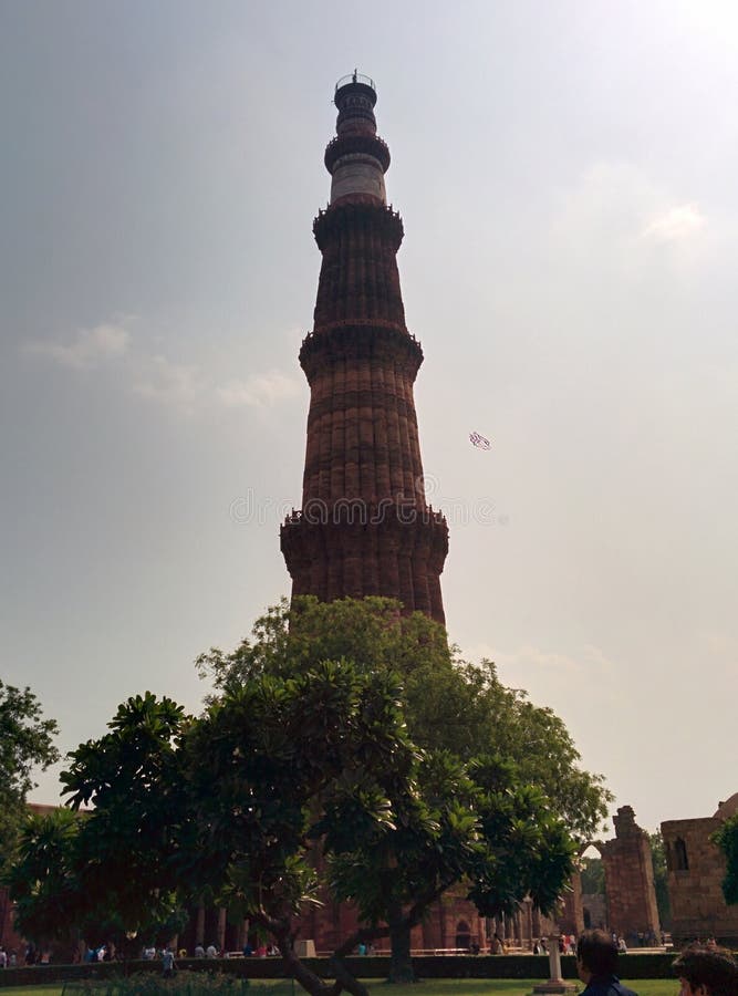 Qutab minar editorial stock photo. Image of epic, minar - 56060048