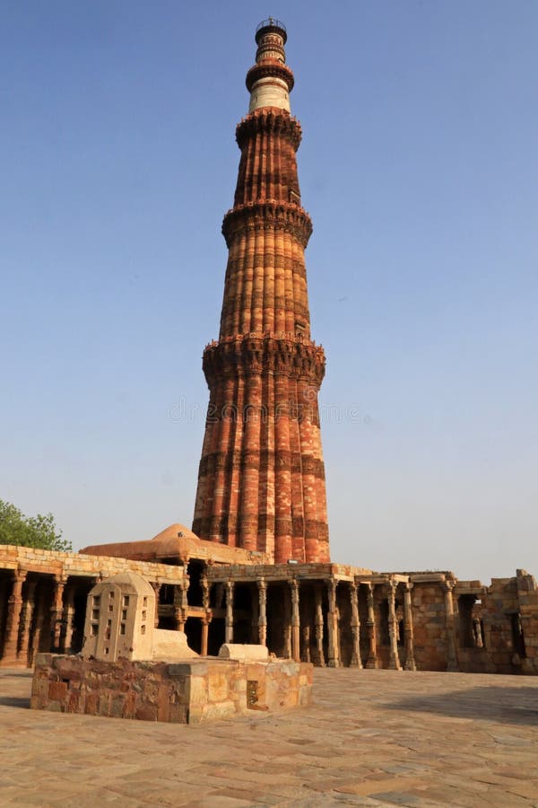 Qutb Minar - Minaret and Victory Tower, Part of the Qutb Complex in ...