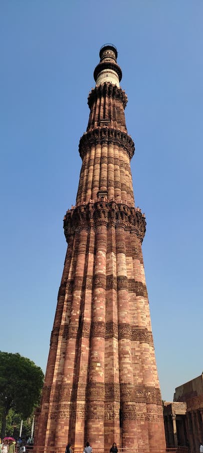 Qutub Minar Tallest Monument of India. Editorial Photo - Image of minar ...
