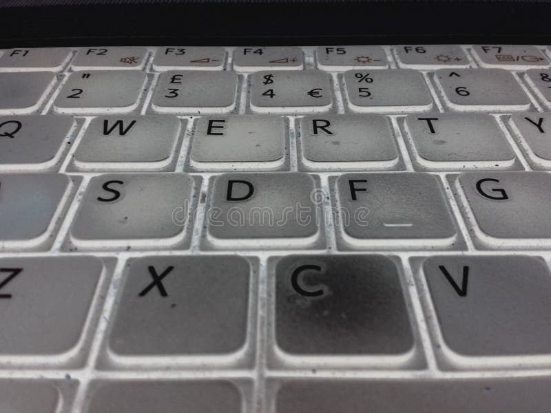 Qwerty keyboard stock photo. Image of qwerty, keyboard - 52630398