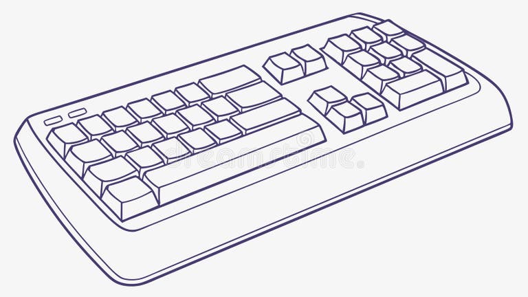 Qwerty Keyboard Layout Stock Illustrations – 1,208 Qwerty Keyboard ...