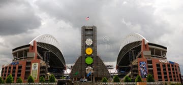 Qwest field stadium editorial stock photo. Image of matches - 9872113