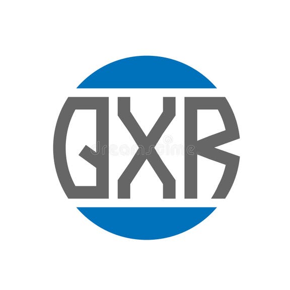QXR Letter Logo Design on White Background. QXR Creative Initials ...