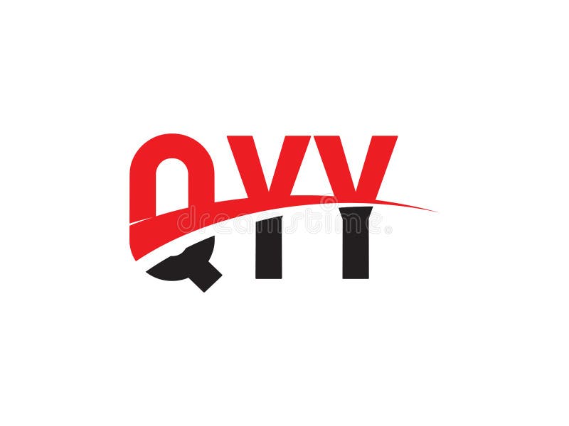QYY Letter Initial Logo Design Vector Illustration Stock Vector ...