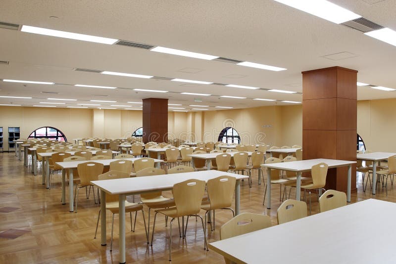 Réfectoire image stock. Image du espace, énorme, snack - 11859221