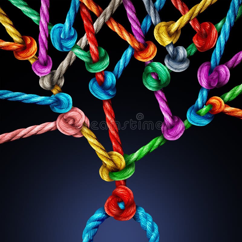 Réseau d'embranchement illustration stock. Illustration du transmission ...