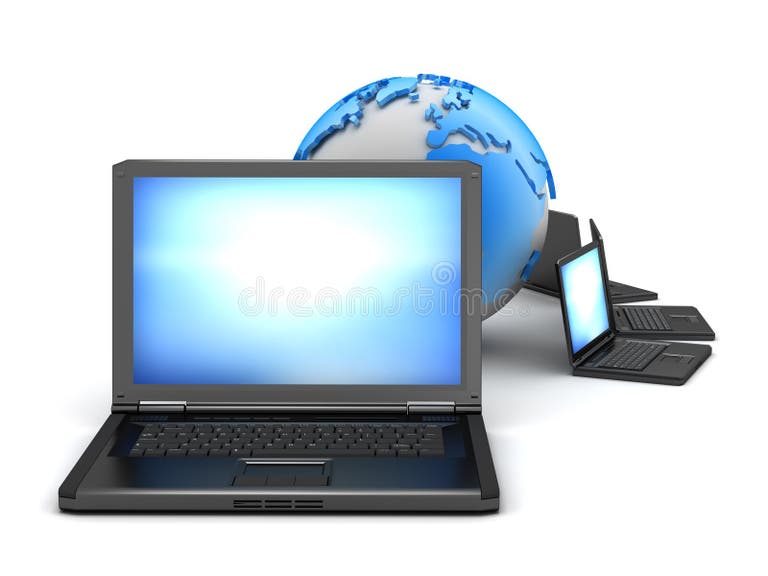 Réseau informatique global illustration stock. Illustration du serveur ...