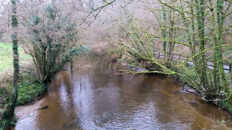Parque Nacional Del Dartmoor De La Presa De Avon Imagen de archivo ...