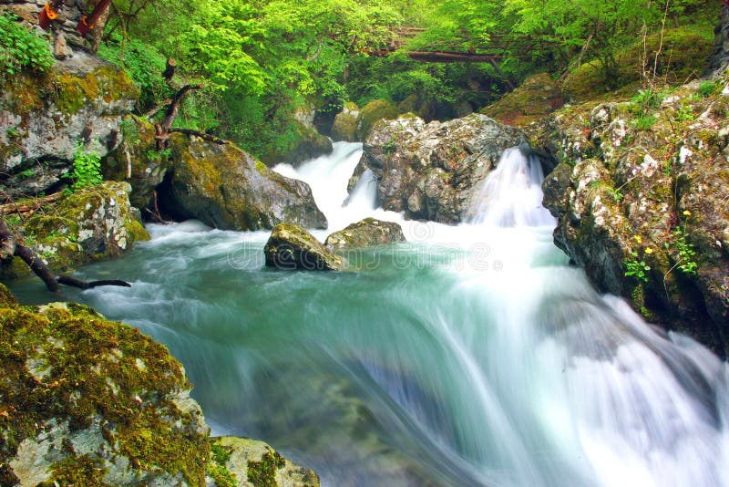 El río Blanco imagen de archivo. Imagen de cubo, espuma - 37160261