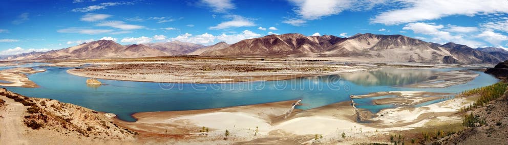 Río de Brahmaputra foto de archivo. Imagen de azul, brahmaputra - 11503408