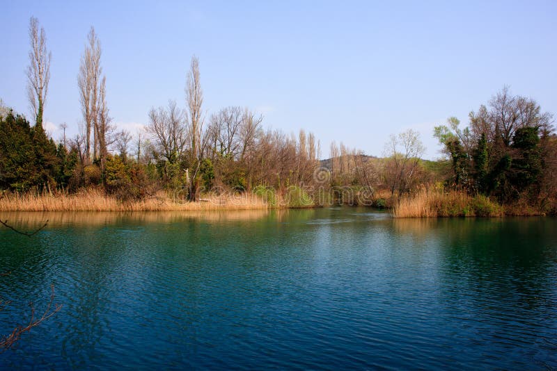 Río de Timavo foto de archivo. Imagen de naval, italia - 34186114