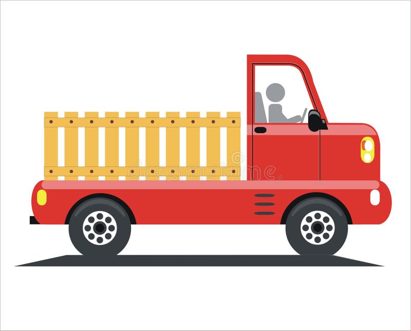 Lastbil Stock Illustrationer, Vektorer, & Clipart – (170,552 Stock ...