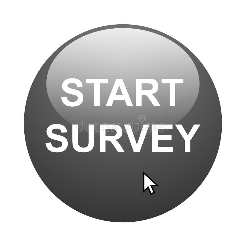 Start survey stock vector. Illustration of icon, computer - 149768826