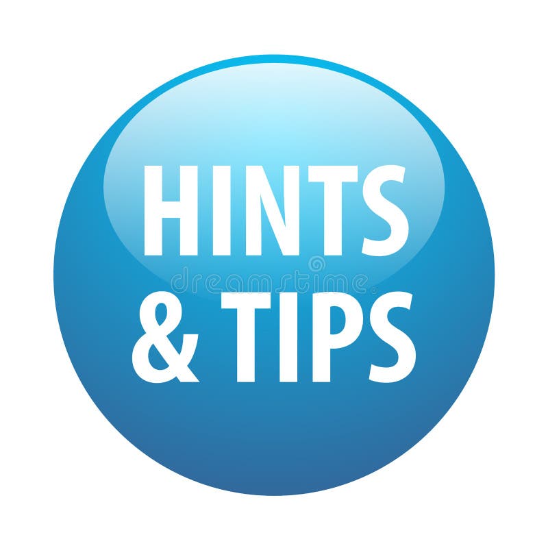 Hints and tips stock illustration. Illustration of important - 24245612