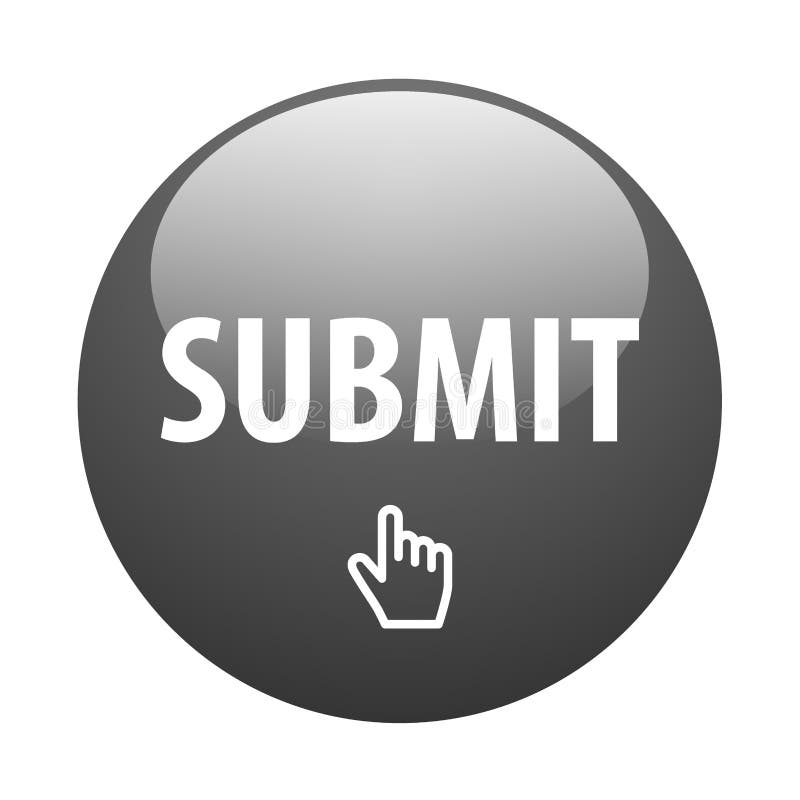 Submit button stock vector. Illustration of adhesive - 149778994