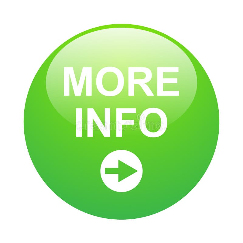 More Info Buttons With Arrows - Labels On The White Background Stock ...