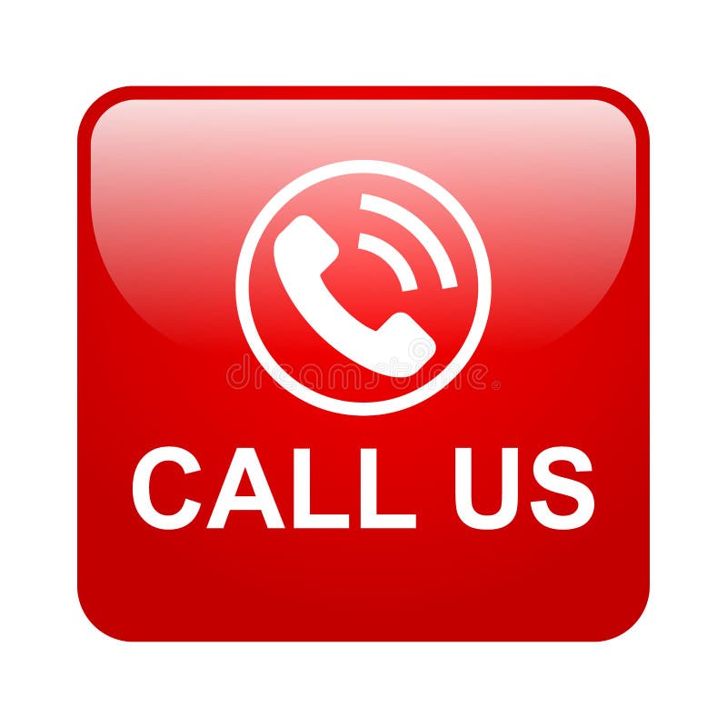 Call us button stock vector. Illustration of graphic - 156038827