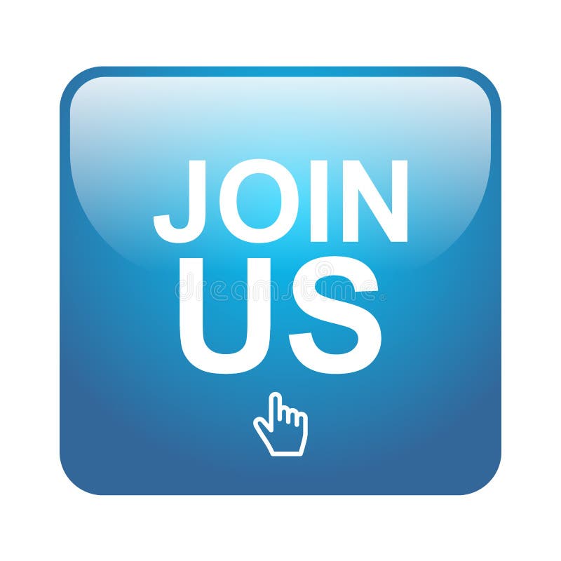 Join us stock vector. Illustration of membership, button - 156055098