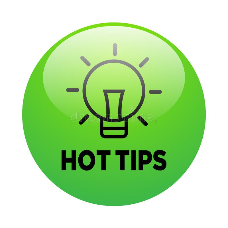 Hot tips stock vector. Illustration of idea, assistance - 156113113