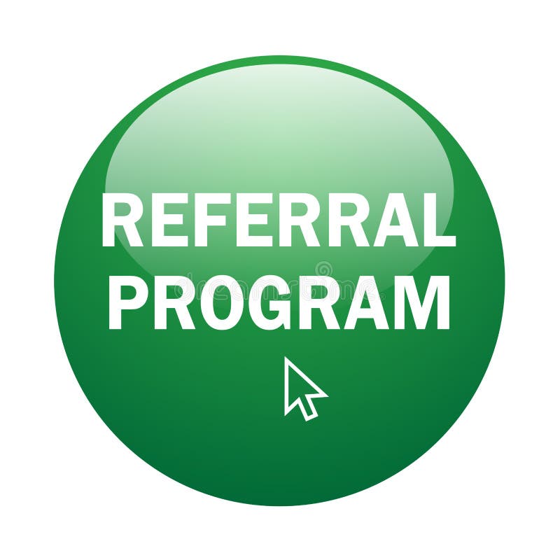 Referrals Symbol. Referral Program Sign. Vector Stock Vector ...