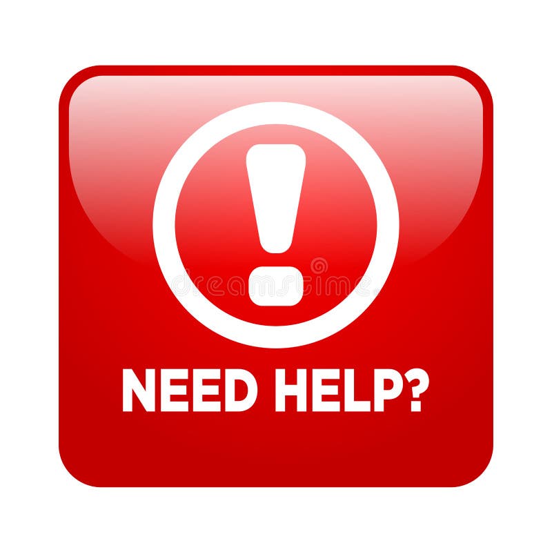 Need Help Symbol. Support Service Sign. Vector Stock Vector ...