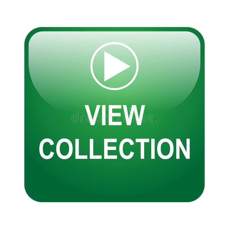 View collection button stock illustration. Illustration of enquiries ...