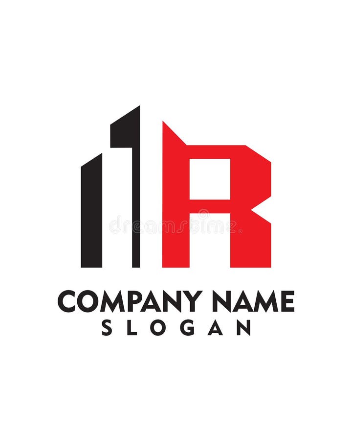 R Building stock vector. Illustration of logo, simple - 79633706