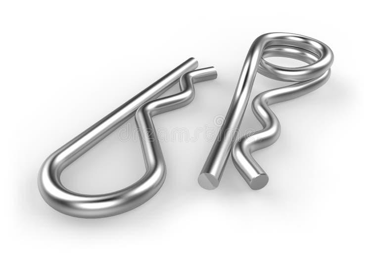 R-clips stock illustration. Illustration of hitch, tool - 43812262